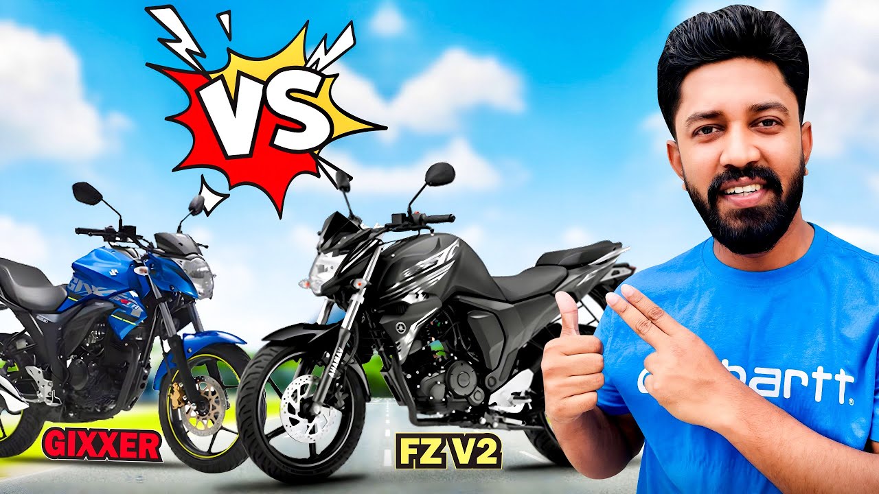 FZ V2 বনাম Gixxer Monotone | সেরা বাইক কোনটা? - YouTube