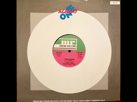 ALBERT ONE "Freeboard" (Extended Version) Italo Disco (112 BPM) Rare 12 ...