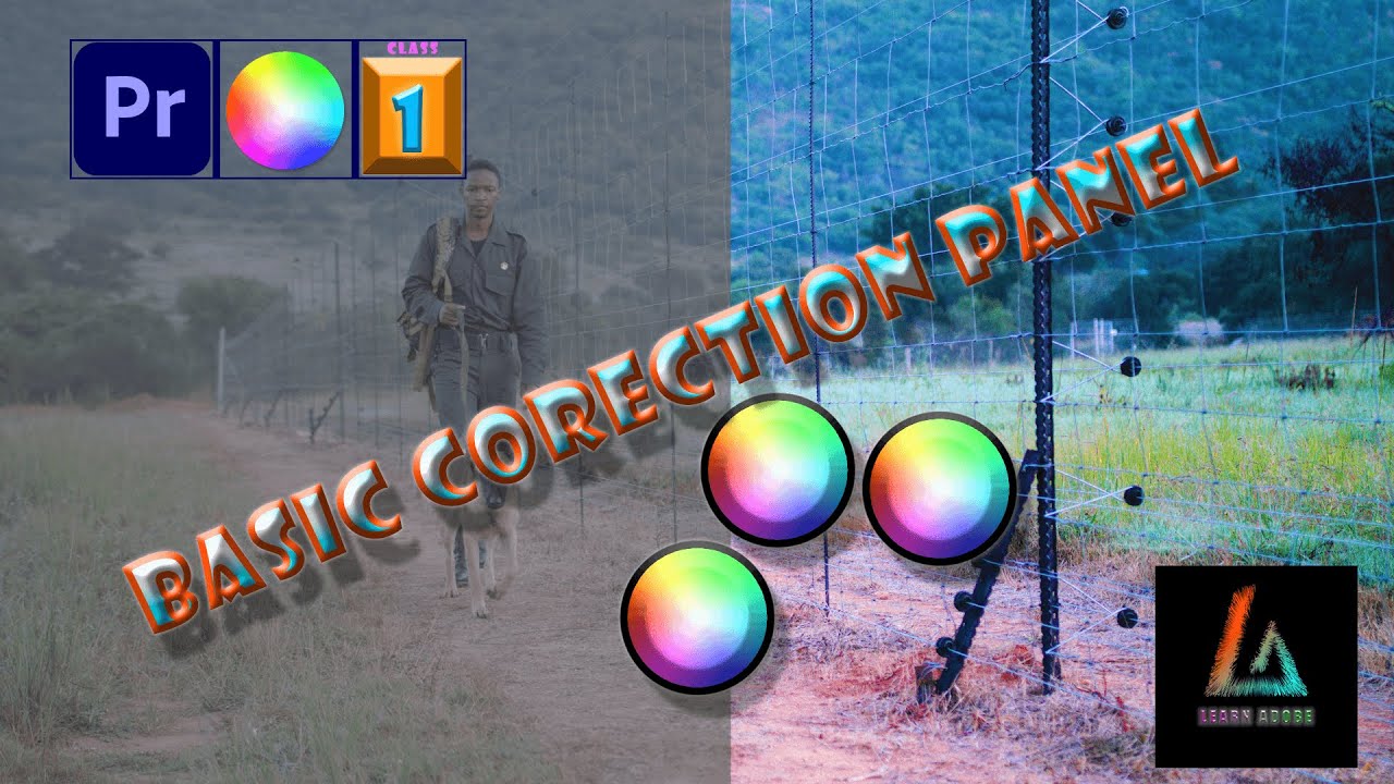 Basic Correction Panel | Class 1| Premeire Pro | Learn Adobe - YouTube