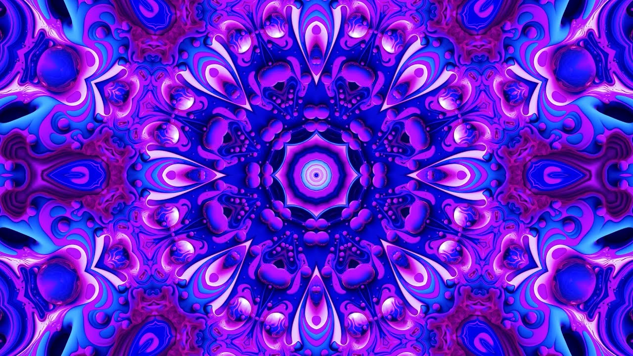 Mesmerizing Meditation: Soothing Music with Psychedelic Visuals (HD ...