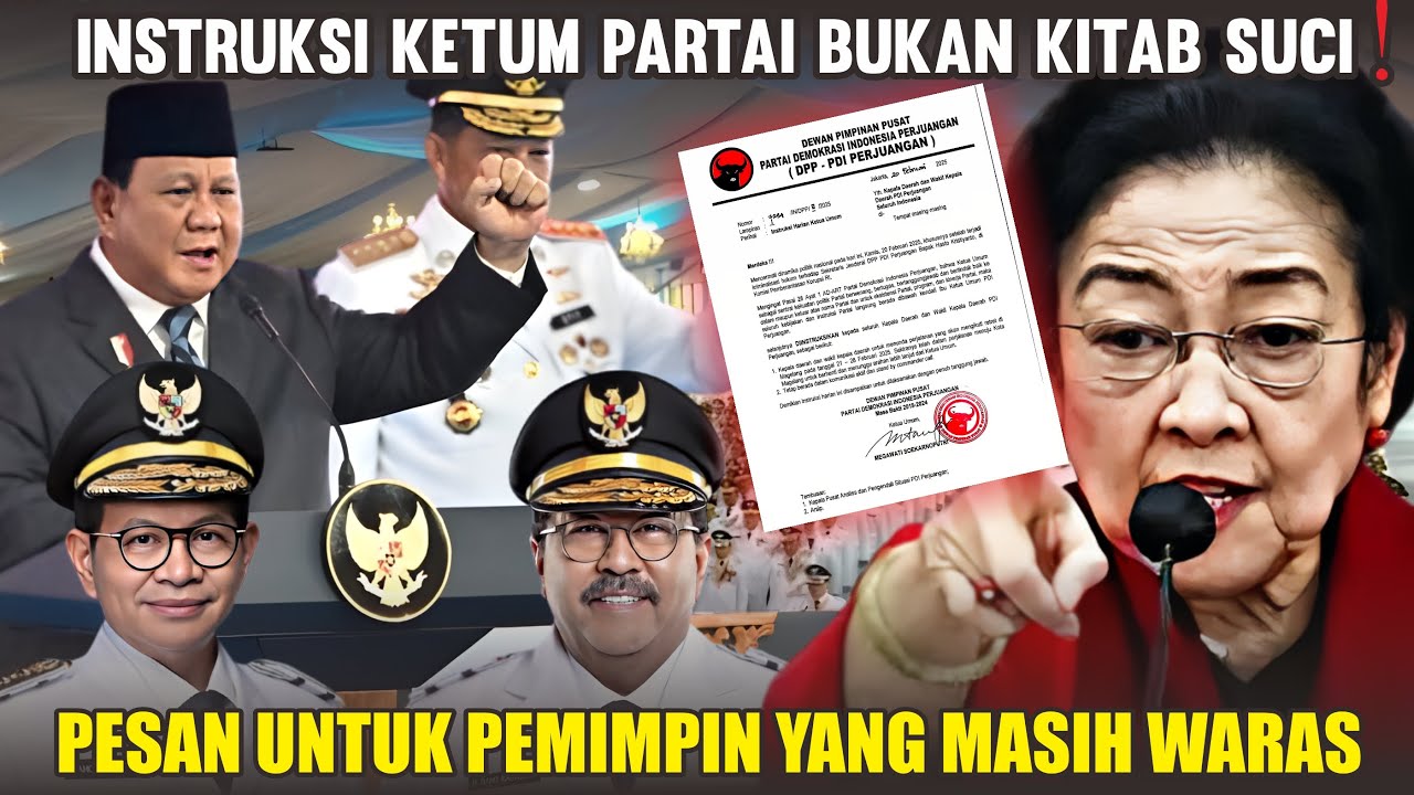 BATAS AKHIR BAGI POLITIK DINASTI MEGAWATI DAN PDIP? - YouTube