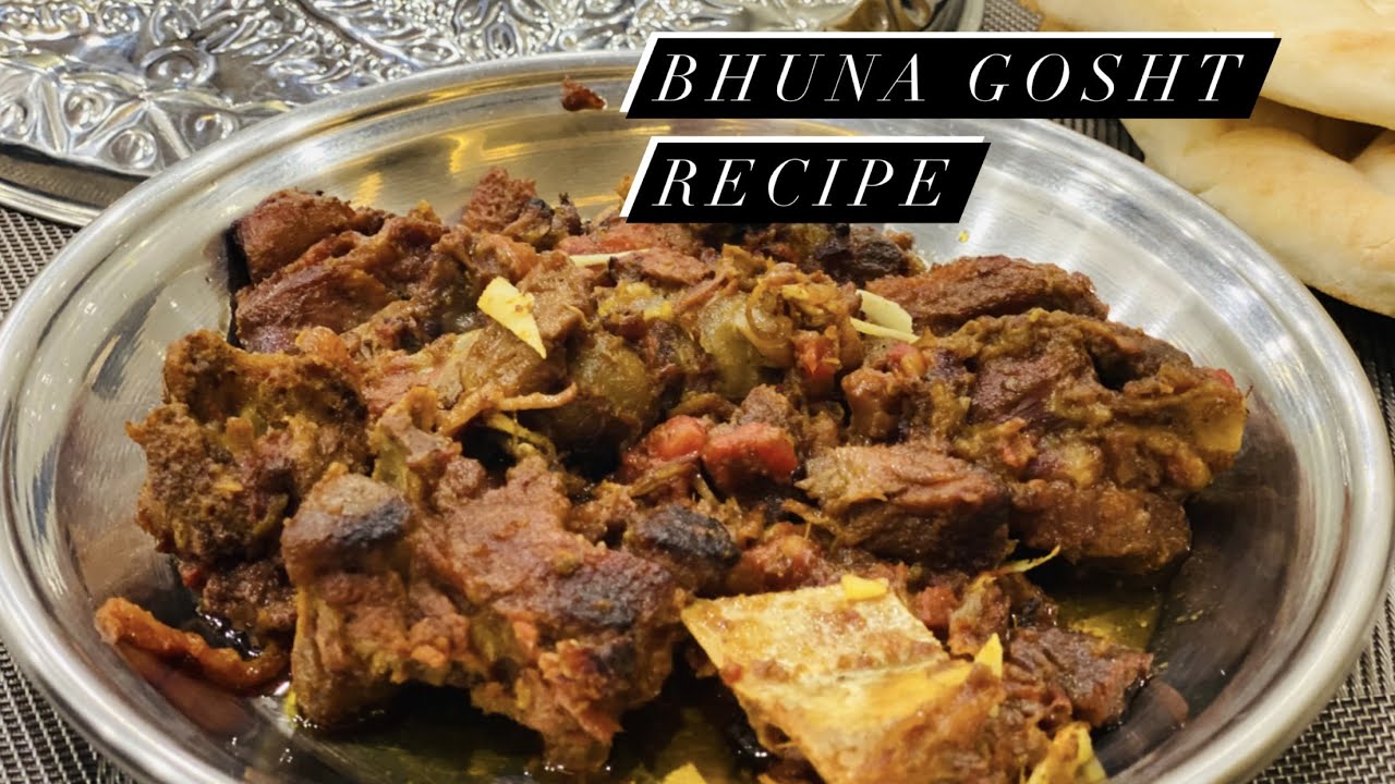 Bhuna Gosht Recipe - How to make bhuna gosht at home - YouTube