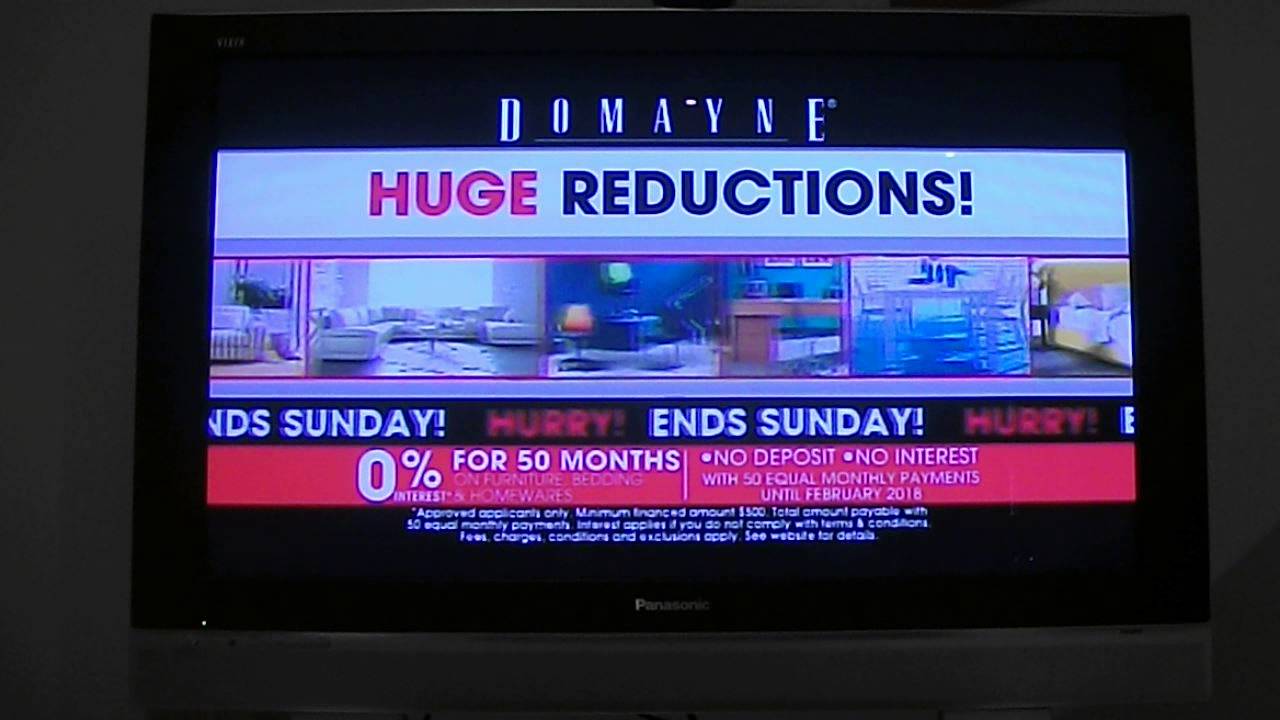 Domayne Half Yearly Sale 2014 ad - YouTube
