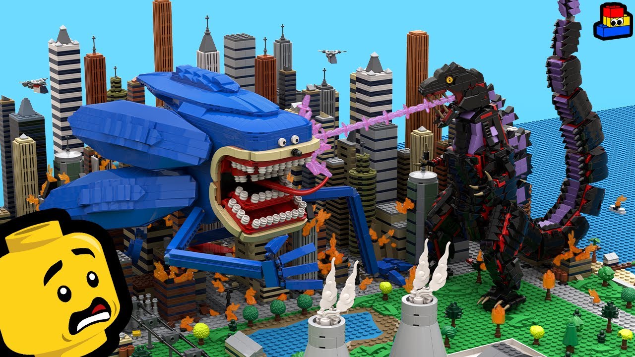 LEGO Sonic Tapes: Shin Sonic vs Shin Godzilla - YouTube