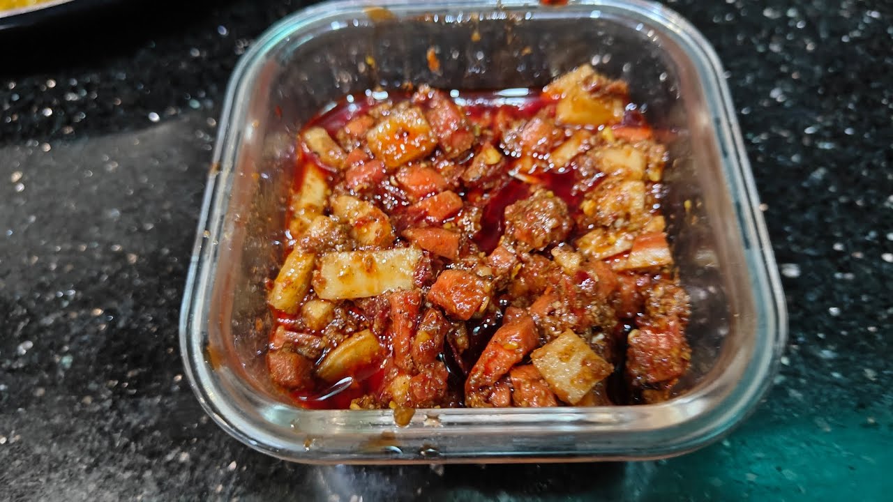 Easy and quick aachar |Gajar aur mulli ka instant achar |Tasty Homemade ...