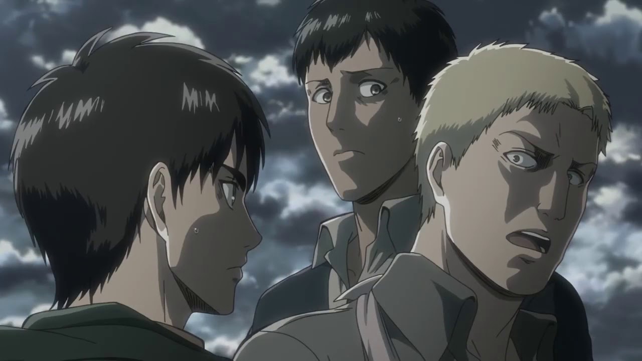 Attack on Titan Season 2 Reiner and Bertholdt Titan Transformation ...