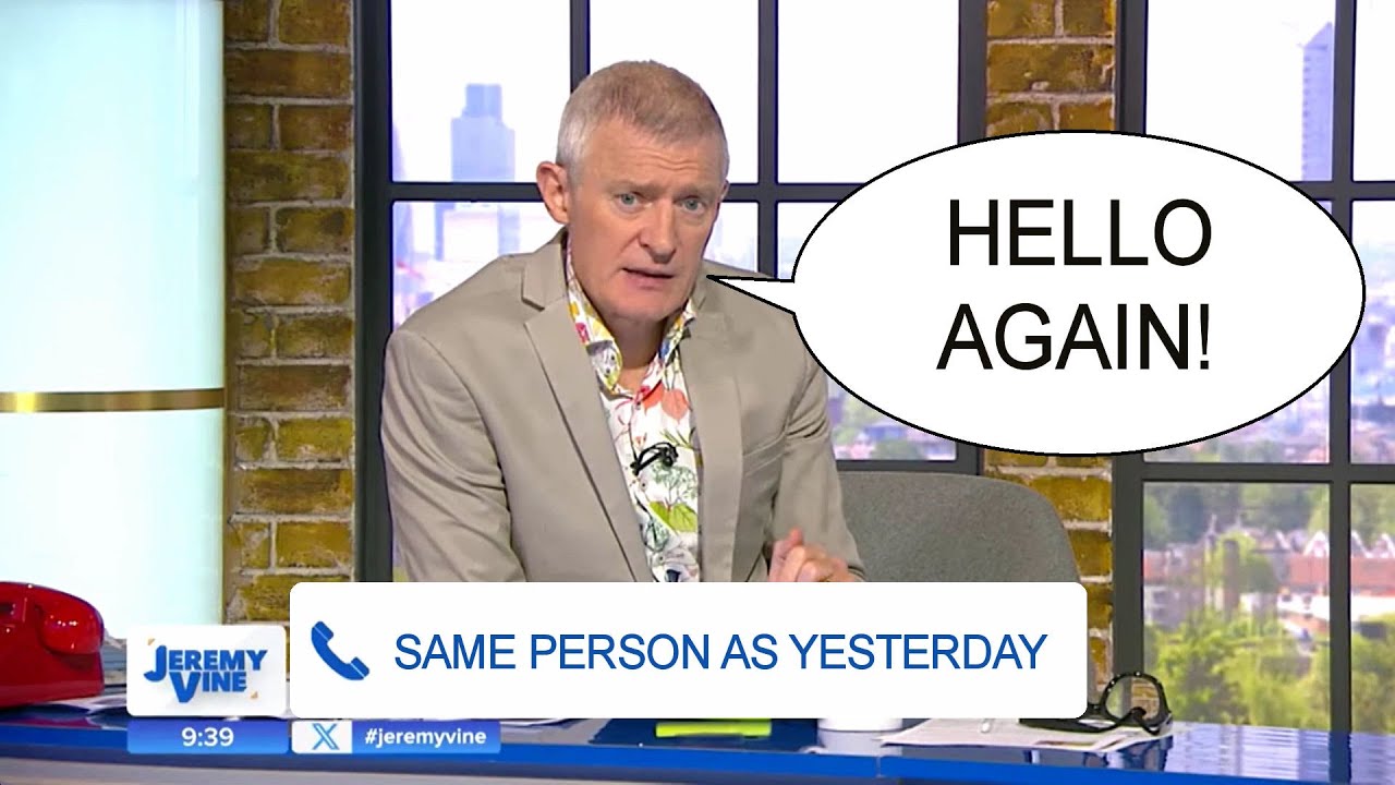Jeremy Vines show repeat callers - YouTube