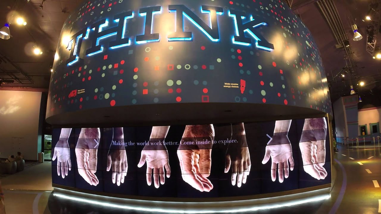 IBM Think Exhibit Viewpoint at Innoventions East at Epcot (2015) - YouTube
