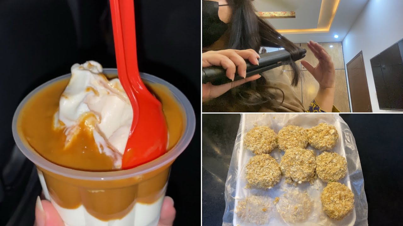 Easiest way to curl hair with a straightener at home ️|| Sweet creme ...