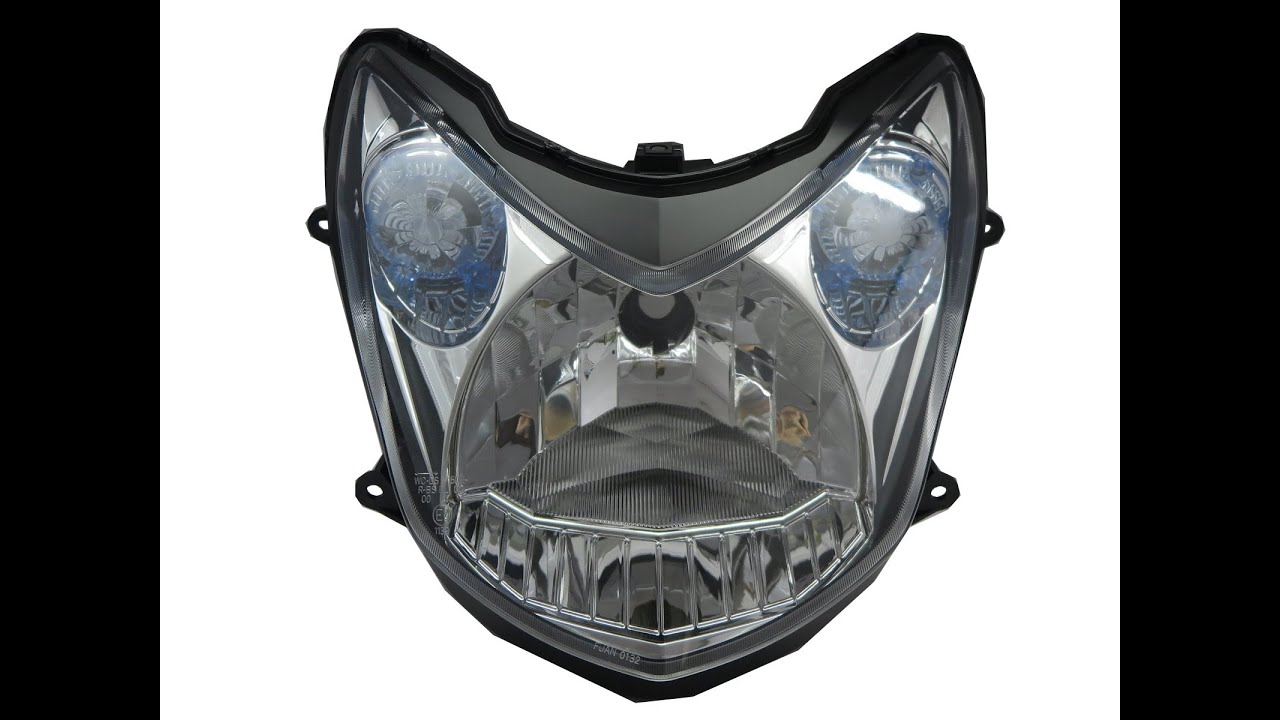 CrazyTheGod Cygnus 2006-2011 Crystal Headlight Headlamp Asia Chrome for ...