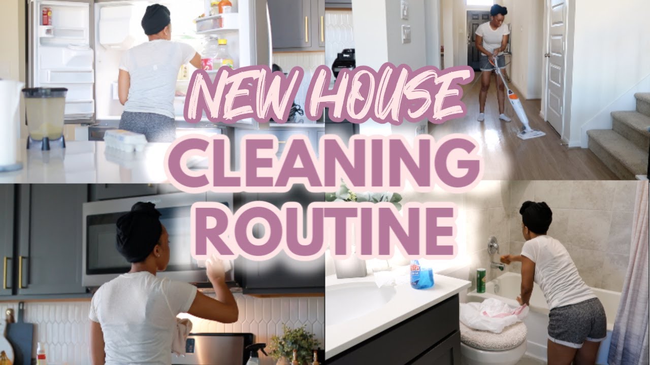 My New Cleaning Routine in THE NEW HOUSE! | 2020 Deep Clean With Me ...