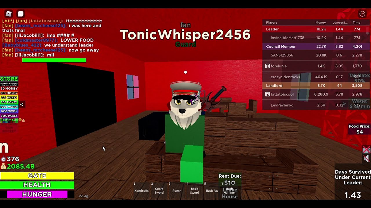 doing my job(Being a guard)(Roblox a generic roleplay gaem) - YouTube