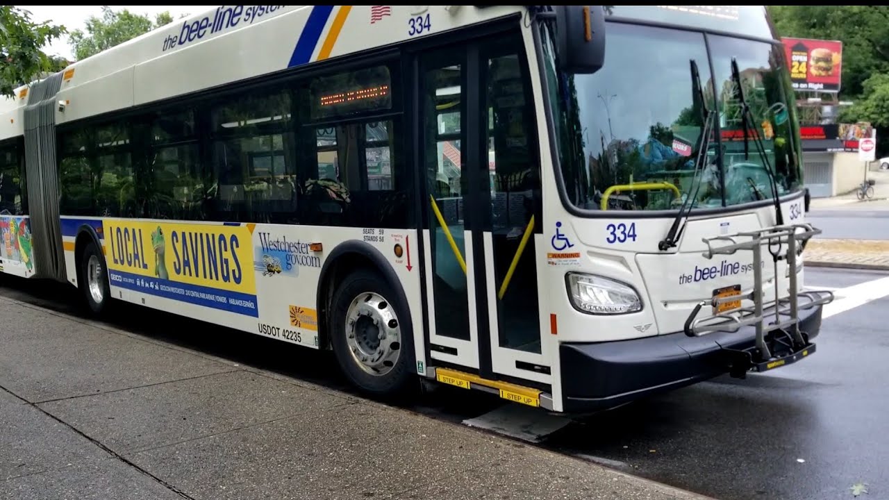 Bee-Line | 2018 New Flyer XDE60 #334 as 1 - City Line Departing 242nd ...