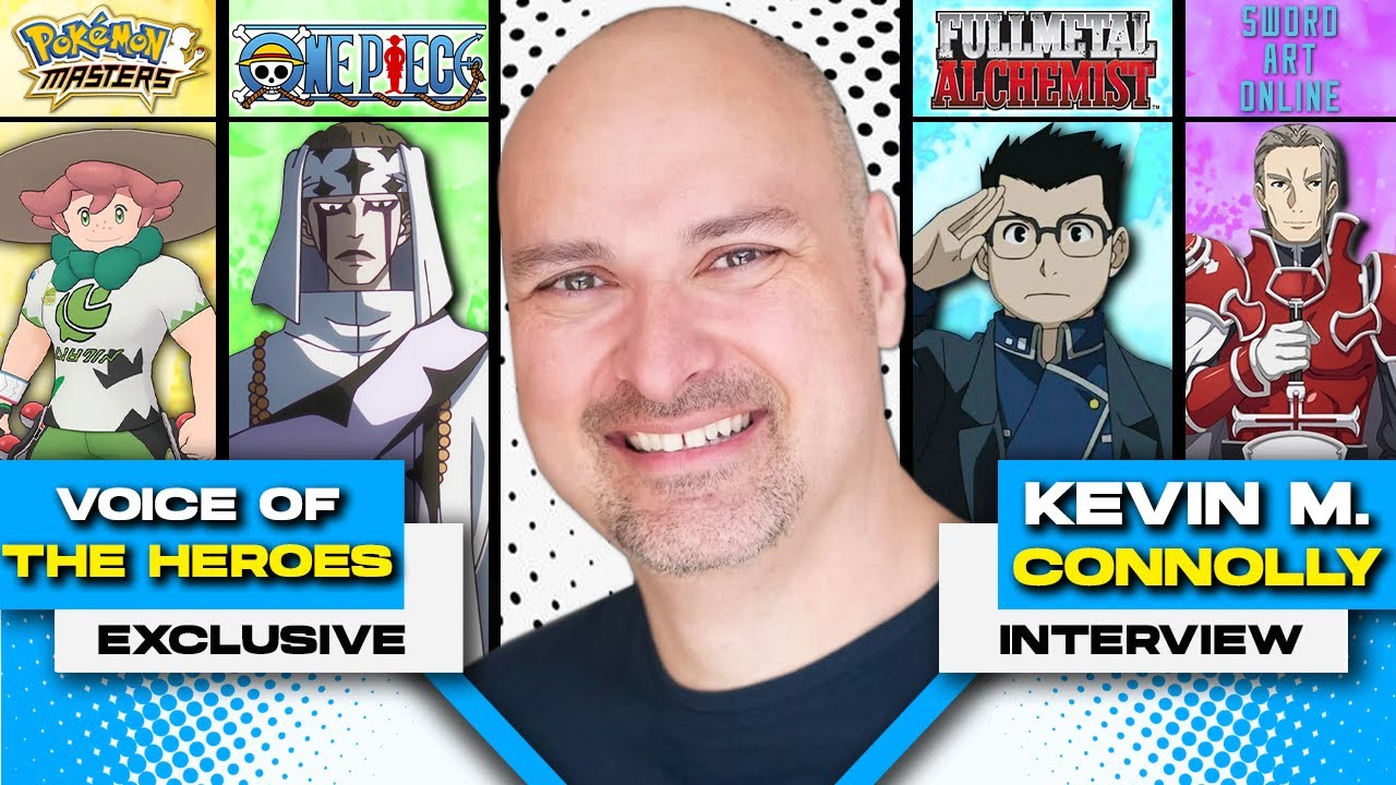 Kevin M Connolly Talks Voice Acting In One Piece, Fullmetal Alchemist ...