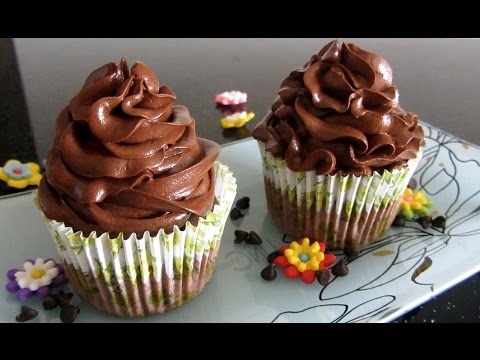 Супер ШОКОЛАДНЫЕ КАПКЕЙКИ с шоколадным кремом Вкусно и просто - YouTube