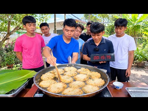Hưng Vlog - Trò Chơi Đấu Giá Rán Chả Mực Ăn Chả Mực Thời Gian Ngắn Nhất Nhận Thưởng 500$
