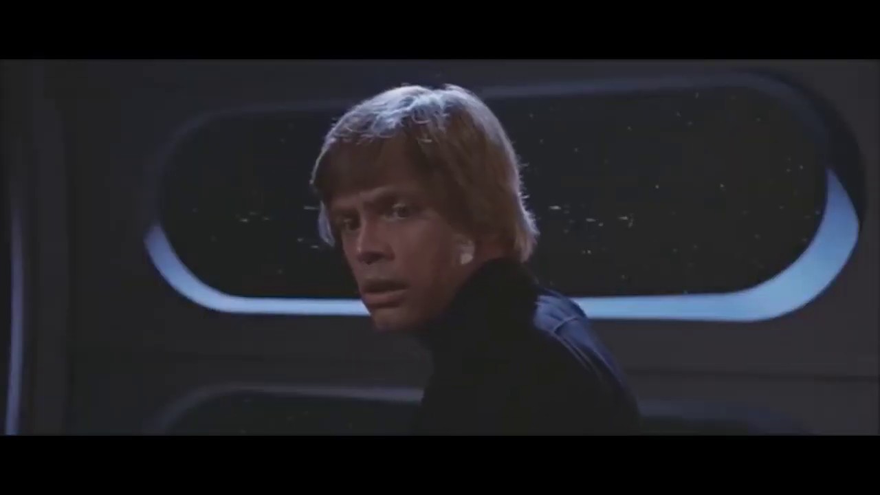 Luke vs Vader Edited Scene - YouTube