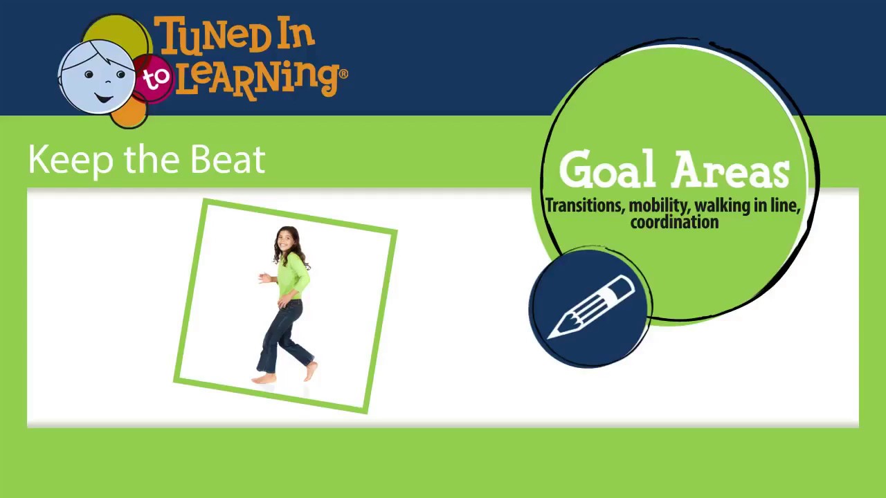 Keep the Beat with my Feet - Movement Song for Special Education - YouTube