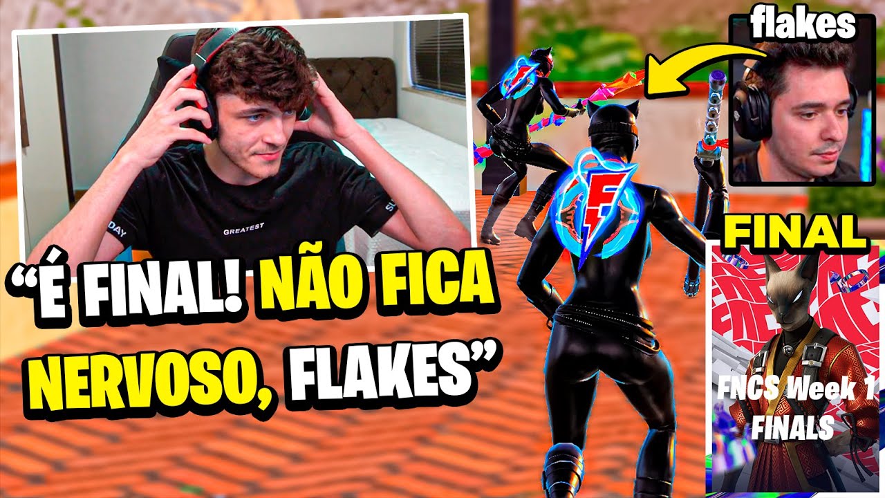 Flakes Power numa FINAL de FNCS pela PRIMEIRA VEZ! (TREMEU?) - YouTube