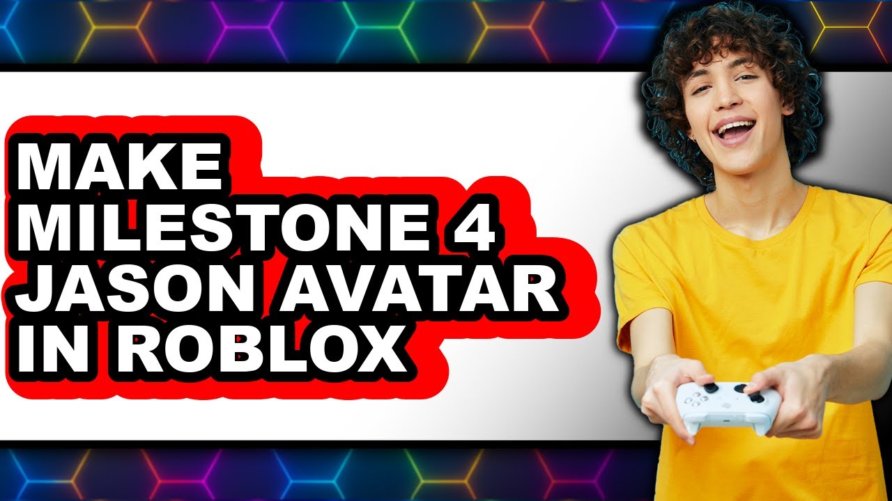 How to Make Milestone 4 Jason Avatar in Roblox (updated) - YouTube