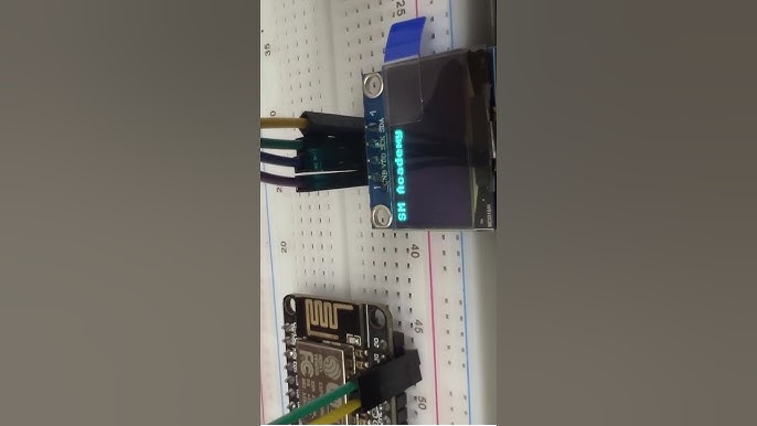 Esp8266 With 256x64 Oled Display Ssd1322 Youtube 2.8 Inch 256x64 OLED
