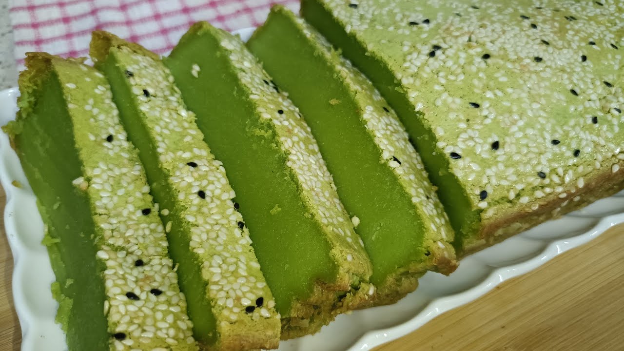 BENGKANG GANDUM ATAU BINGKA PANDAN RASA LEMAK MANIS SECUKUP RASA. - YouTube