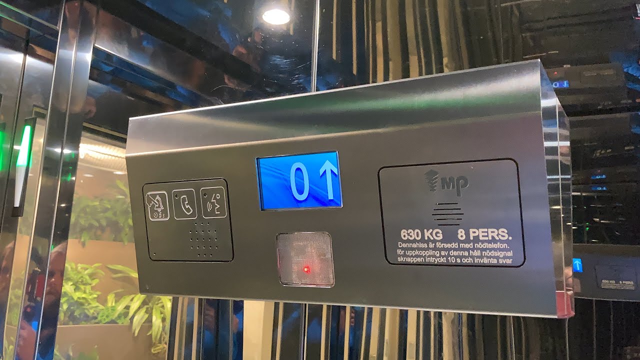 2019 MacPuarsa Hydraulic Elevator @ ICA Kvantum Kungsholmen, Stockholm, Sweden. - YouTube