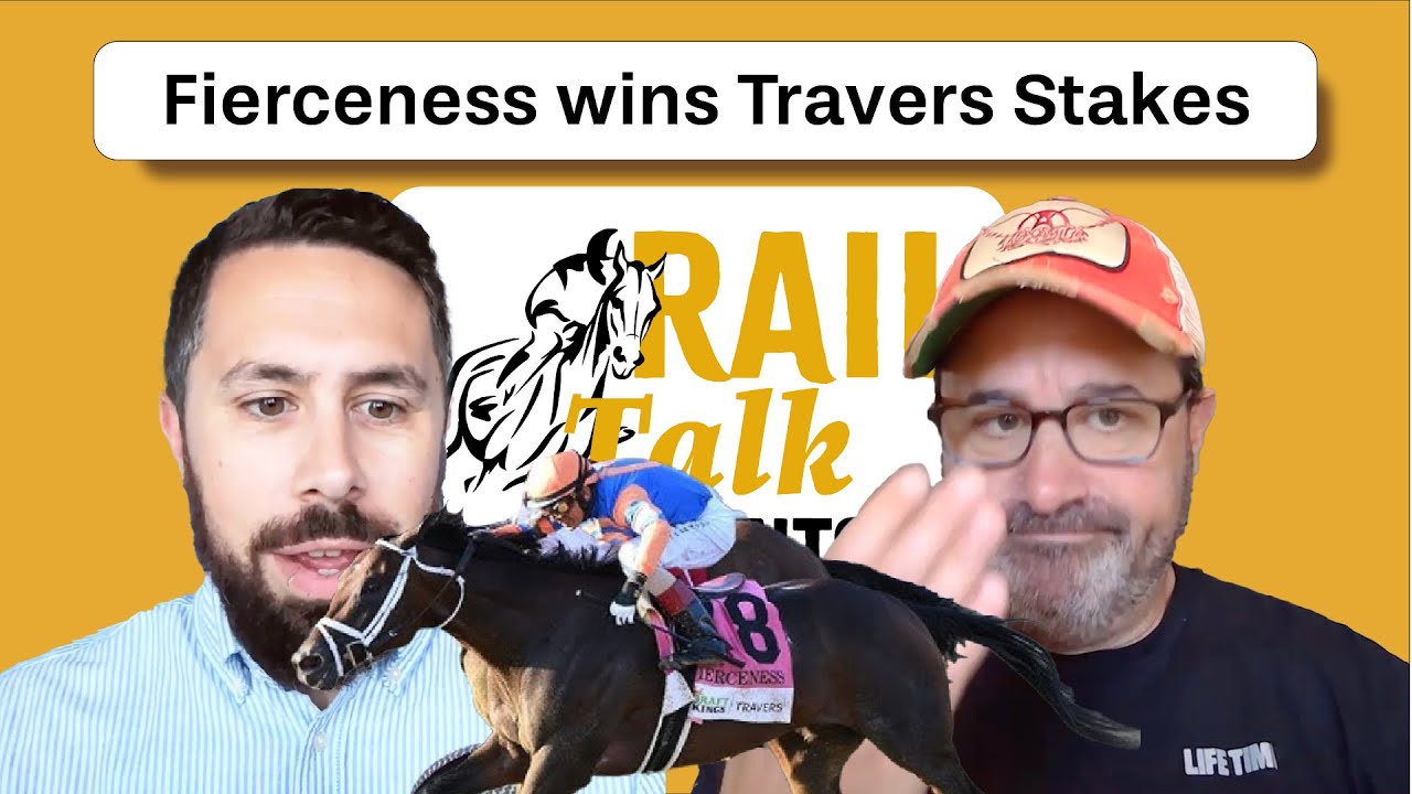 Fierceness wins Travers Stakes - YouTube