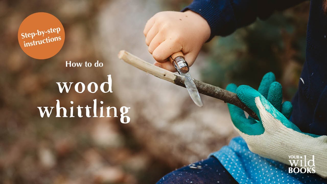 How to do wood whittling. Step by step instructions by Your Wild Books ...