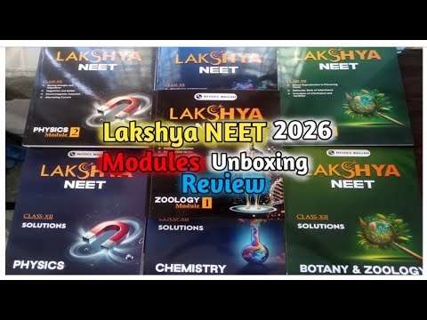 PW MODULE REVIEW 📚📦|| Are PW Modules ENOUGH for NEET Should you buy ...