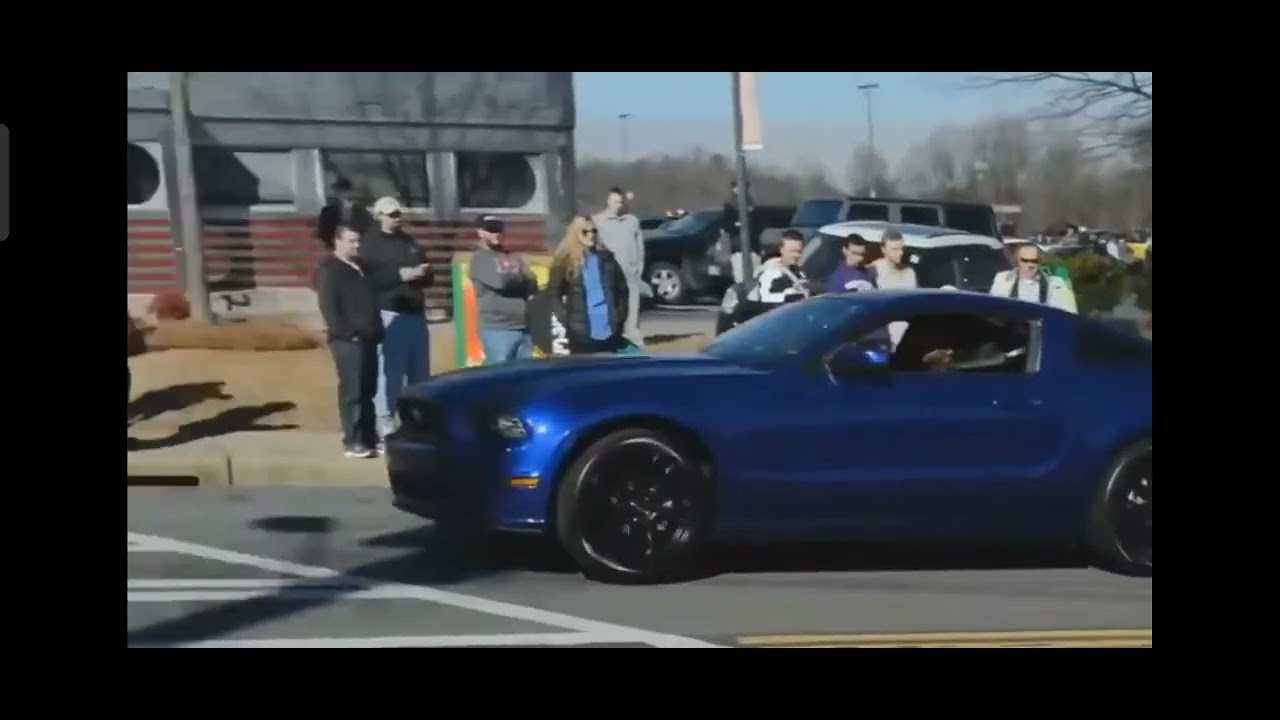 classic muscle car fails so many Mustangs 😅 #collision #dashcamvideo # ...