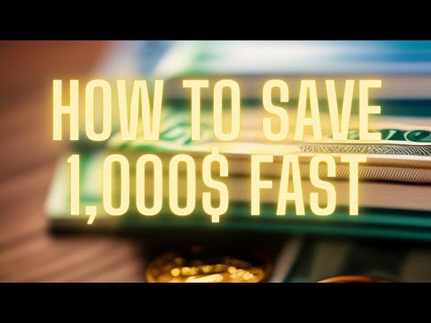 How to Save $1,000 Fast: Money-Saving Tips - YouTube