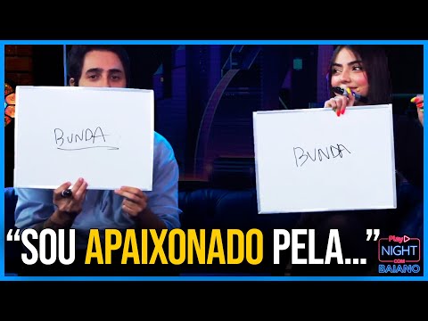 NYVI E CASTANHARI O CASAL MAIS SINCERO DO MUNDO  | Cortes do Play Night com Baiano