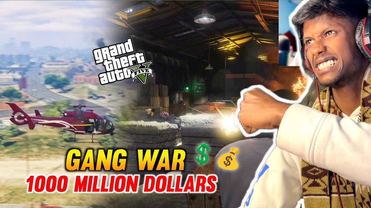 GANG WAR 1000 MILLION DOLLAR IN GTA V | GTA V GAMEPLAY BANGLA - YouTube