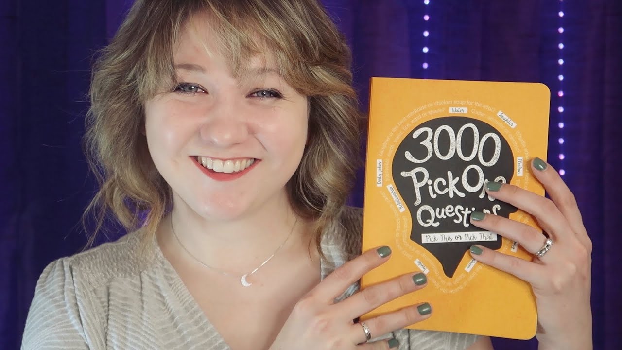 Asmr Answering Pick One Questions Soft Spoken Youtube