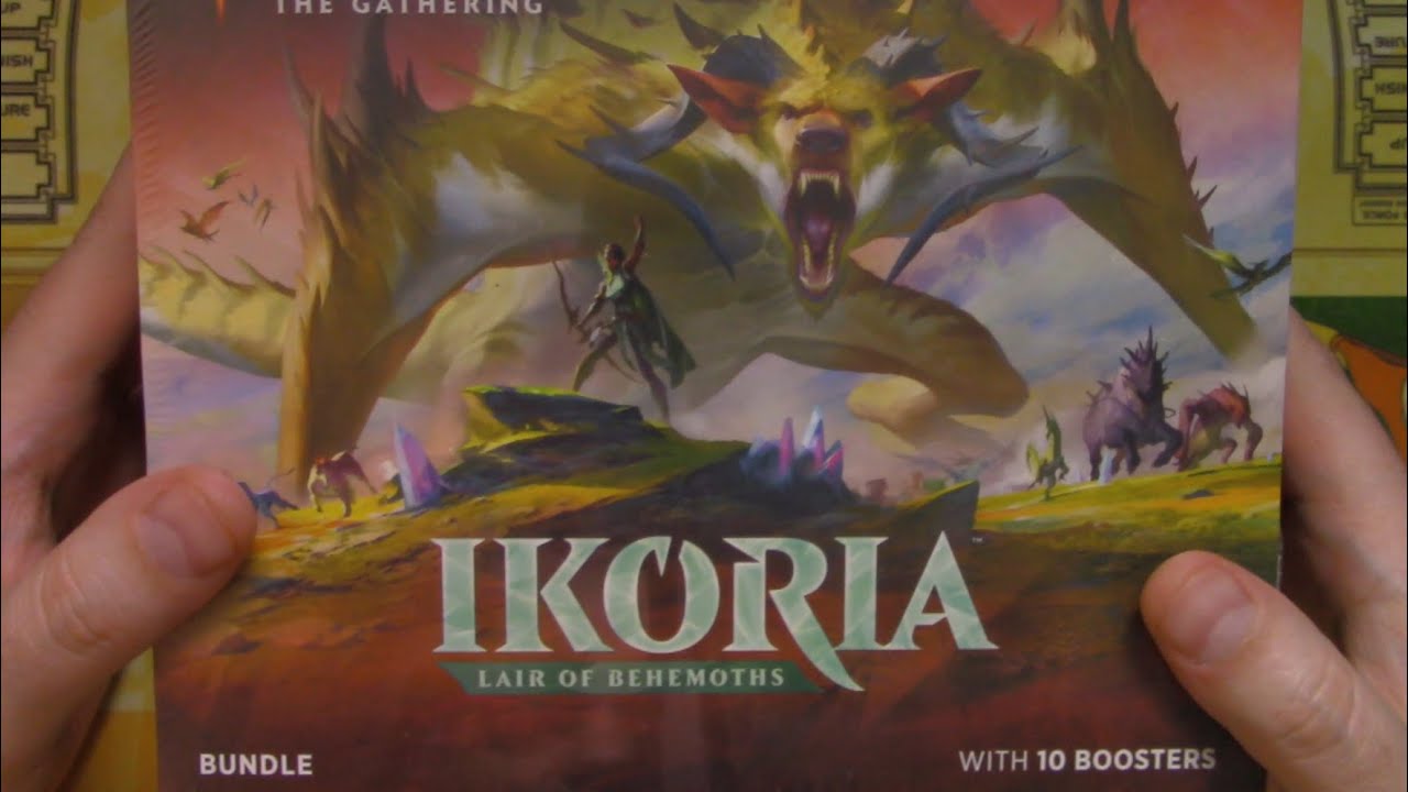 Magic the Gathering - Ikoria Bundle Opening - YouTube