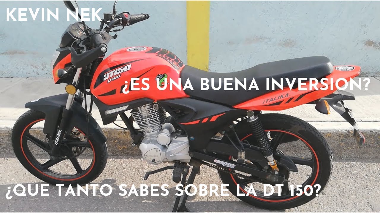 🛵💥 Review Italika Dt 150 Sport después de un año de Uso 💥🛵 - YouTube