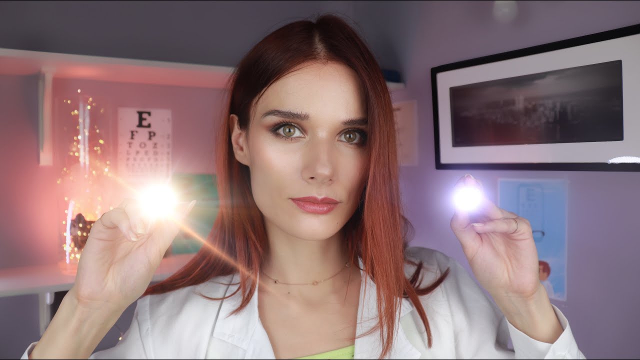 ASMR Detailed Eye Exam feat. ASMR August , Detailed Orbital Exam , Eye ...