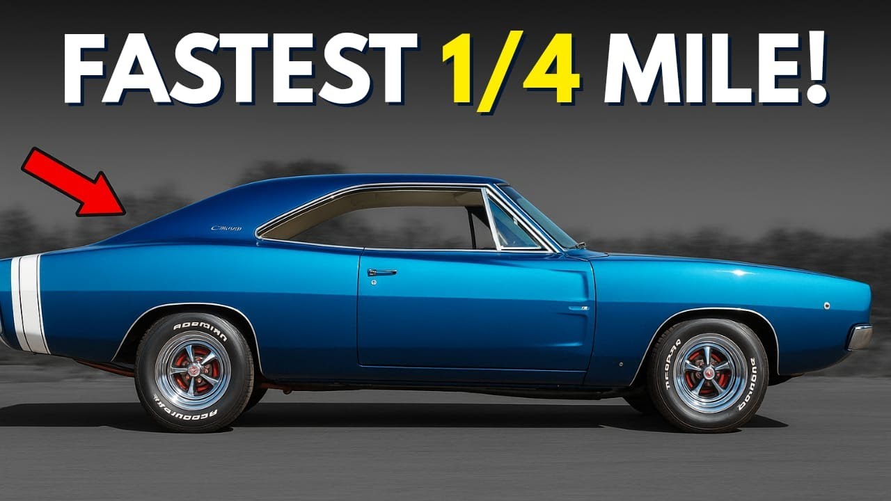 5 FASTEST 1968 Muscle Cars Over The Quarter Mile! - YouTube