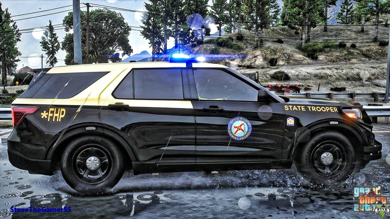 Playing GTA 5 As A POLICE OFFICER Highway Patrol|| FHP|| GTA 5 Lspdfr ...