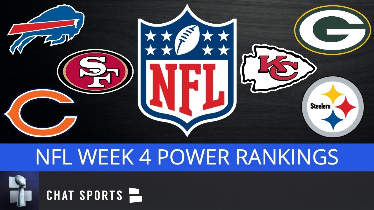 NFL Power Rankings: All 32 Teams Ranked Entering Week 4 of the 2020 NFL ...