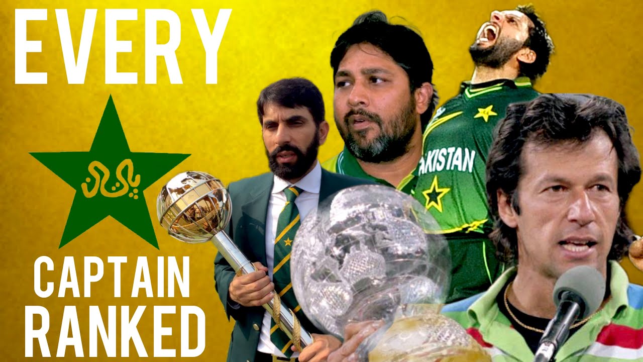 Every Pakistan Captain Ranked From WORST To BEST - YouTube