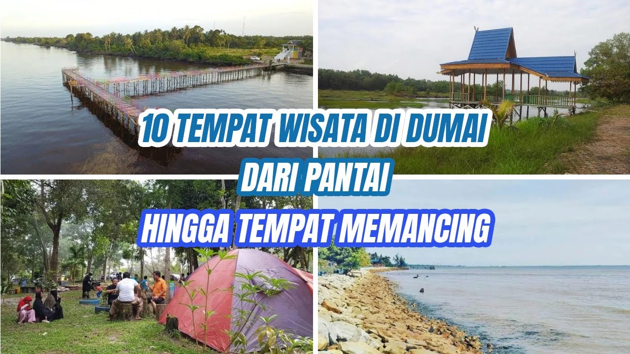 10 Tempat Wisata di Dumai dari Pantai hingga Tempat Memancing - YouTube