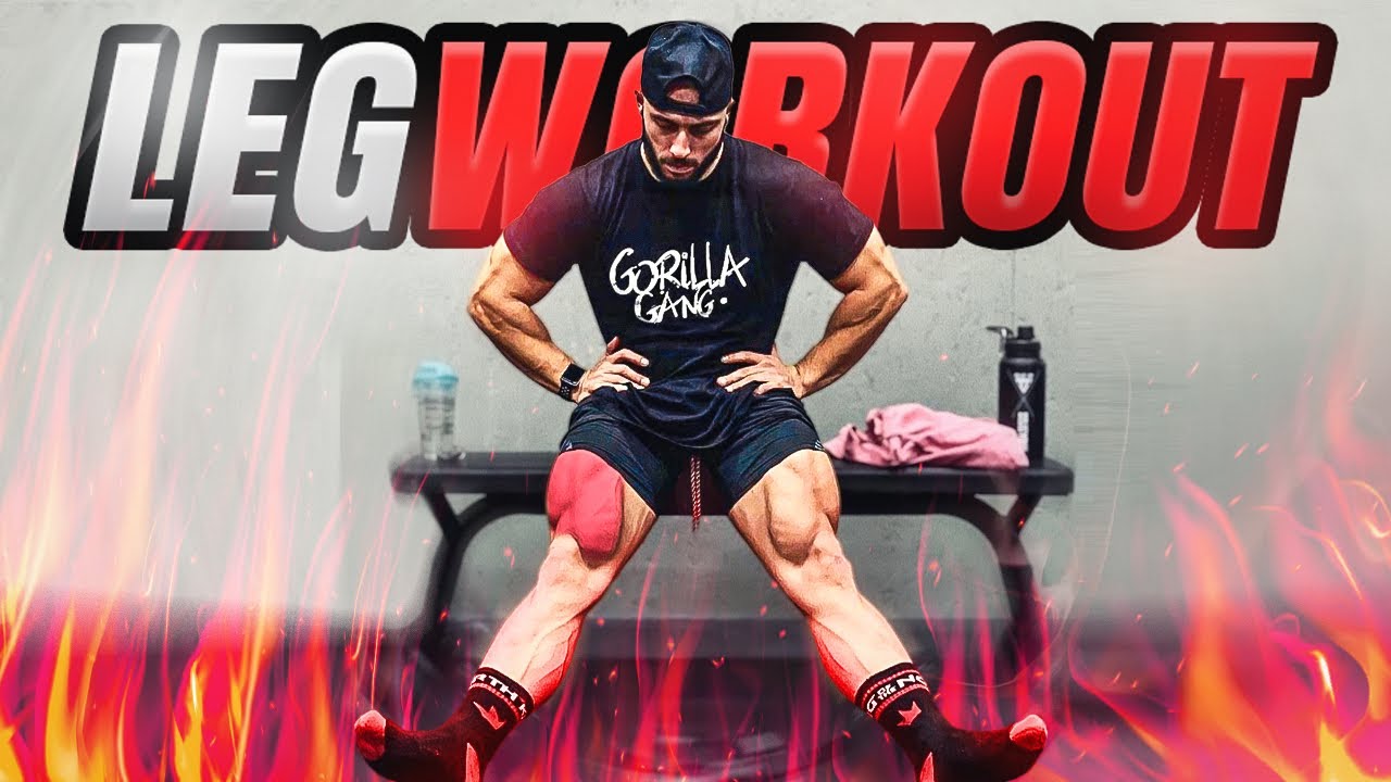 OUTDOOR Leg Workout for MUSCLE BUILDING! - YouTube