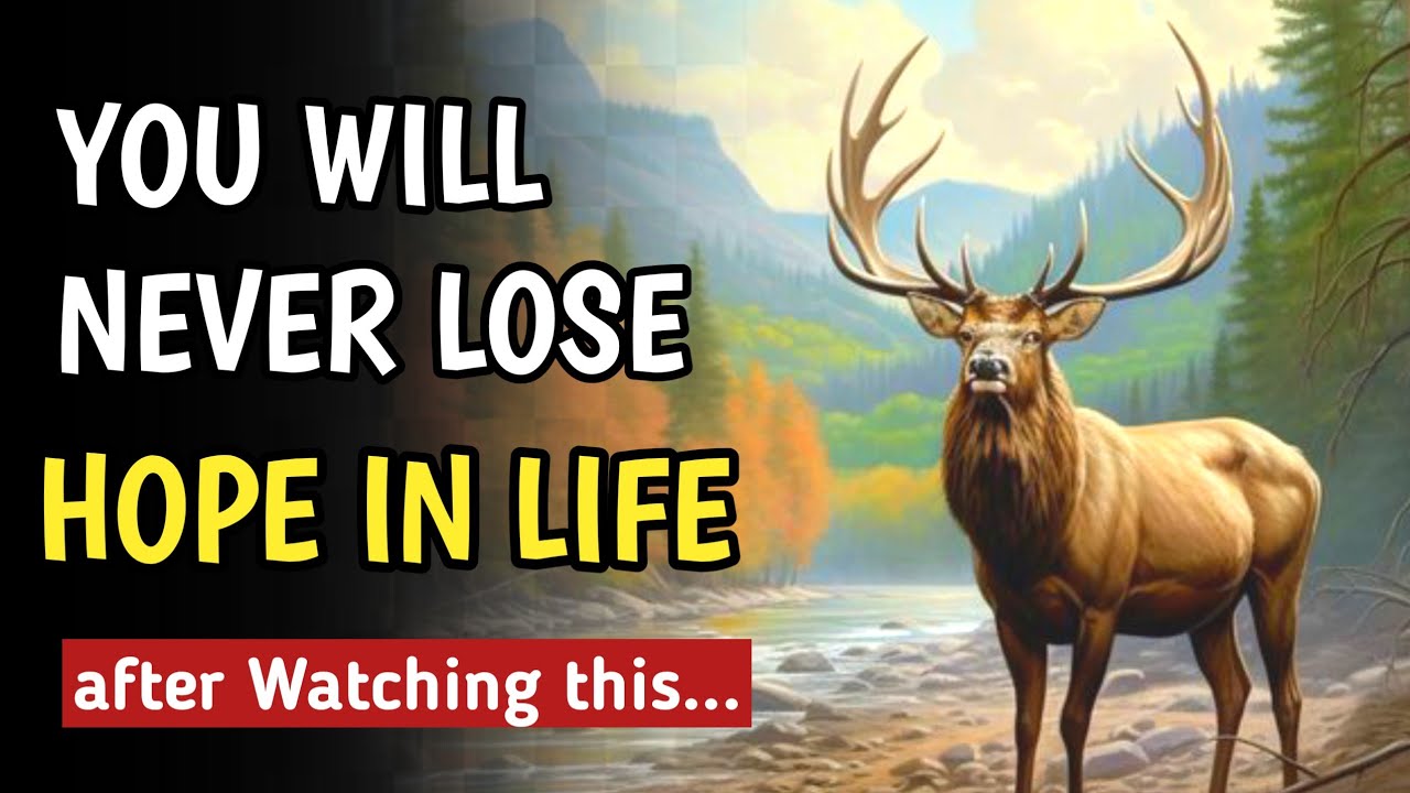 YOU WILL NEVER LOSE HOPE IN YOUR LIFE | MOTIVATIONAL STORY OF A DEER ...