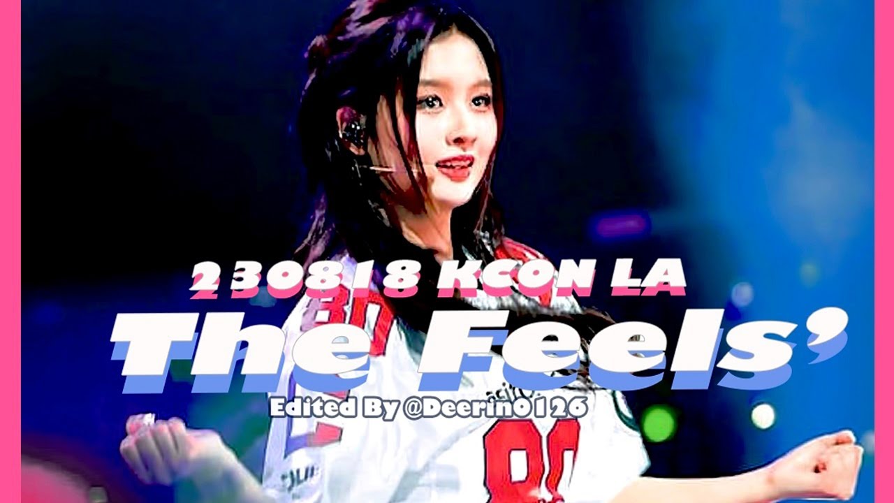 230818 NMIXX(엔믹스) 설윤 'The Feels' cover 직캠 SULLYOON FANCAM @ KCON2023LA ...