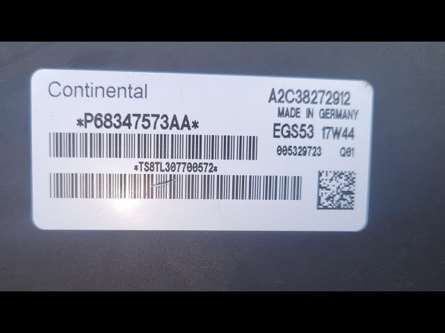 Jeep Transmission Control Module Location 68028456AB | Replacement