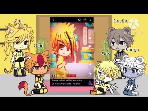 The Lion Guard Reacts To Kion x Janja || Gacha Life || (Reaction) - YouTube