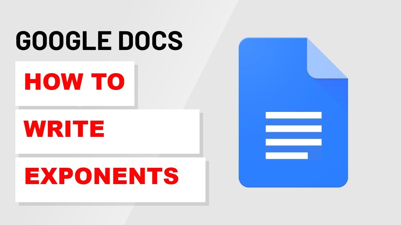 How To Write Exponents In Google Docs 2021 YouTube how-to-write-exponents-in-google-docs-2021-youtube