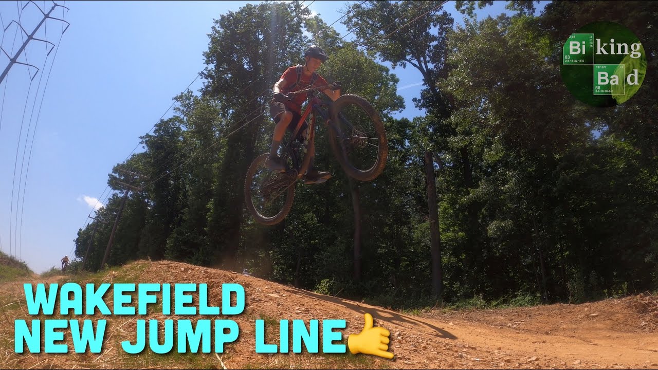 Biking Bad - New Jump Line @Wakefield - YouTube